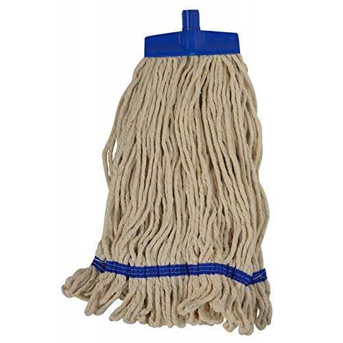 Changer 990040 Cotton Stay flat Looped Mop head, 16 oz., Yellow ...
