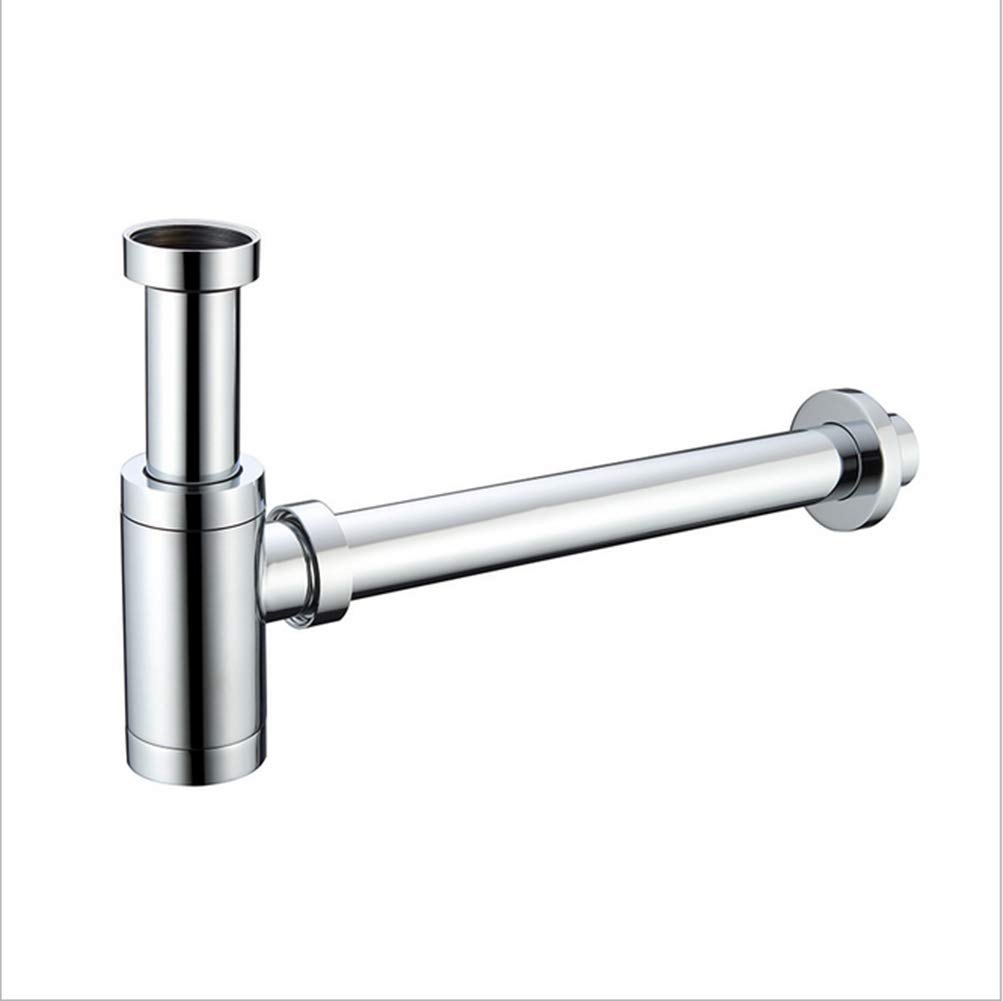 Hcdmre Siphon Tube Siphon Odour Trap Bathroom Chrome Basin Sink ...