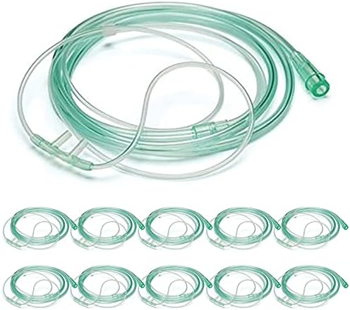Amazon.com: 10 Pack High Flow Soft Oxygen Cannulas and 7’ Delicate ...