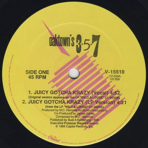 Amazon.com: OAKTOWN'S 357 / JUICY GOTCHA KRAZY: CDs & Vinyl