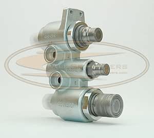 Amazon.com: Hydraulic Flat Face High Flow Quick Coupler Block Assembly ...