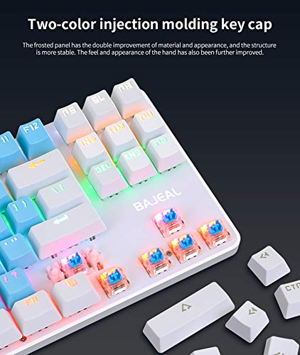 Snapklik.com : FKZ Bajeal Mechanical Keyboard,Hotswap 87 Keys Keyboard ...