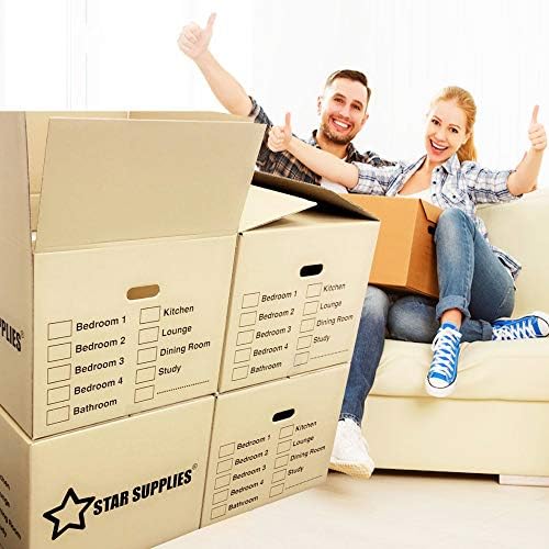 SmithPackaging 15 Large Strong Cardboard Packing Moving House Boxes ...