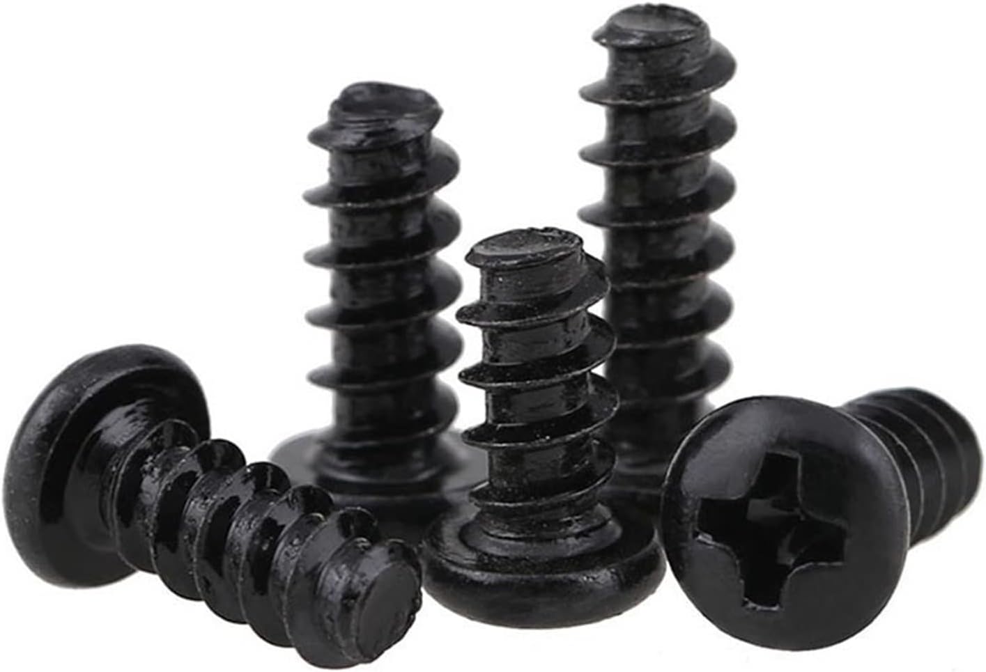 Amazon.com: ARWANG Screw， Black Electronic Miniature Screw with disc ...