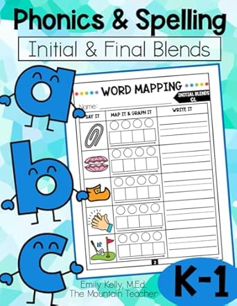 Amazon.com: Phonics and Spelling: Skill Building Workbook for ...
