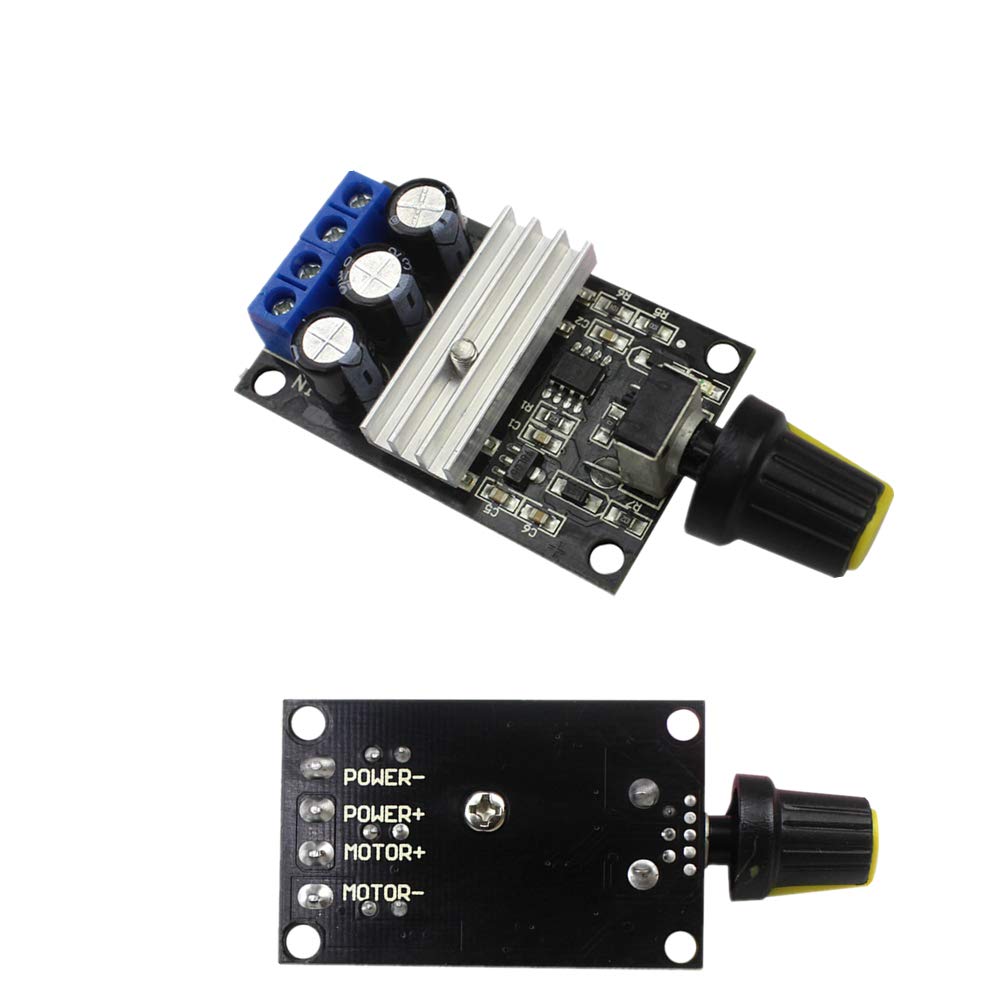DC 6V 12V 24V 28VDC 3A 80W PWM Motor Speed Controller Regulator ...