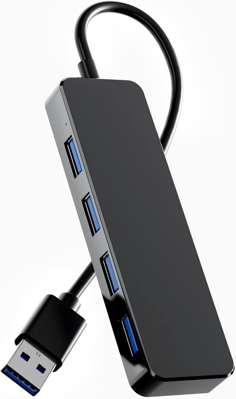 Amazon.com: USB 3.0 Hub, VIENON 4-Port USB Hub USB Splitter USB ...