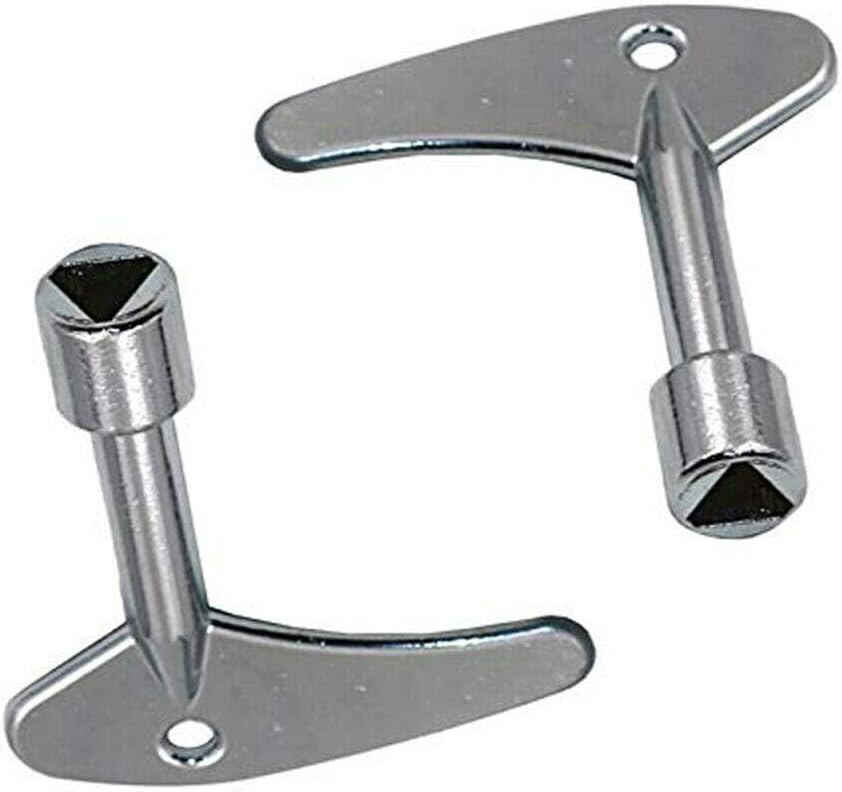 BE-TOOL Valve Key 2PCS 9MM Triangle Key Triangular Spanner Key Valve ...