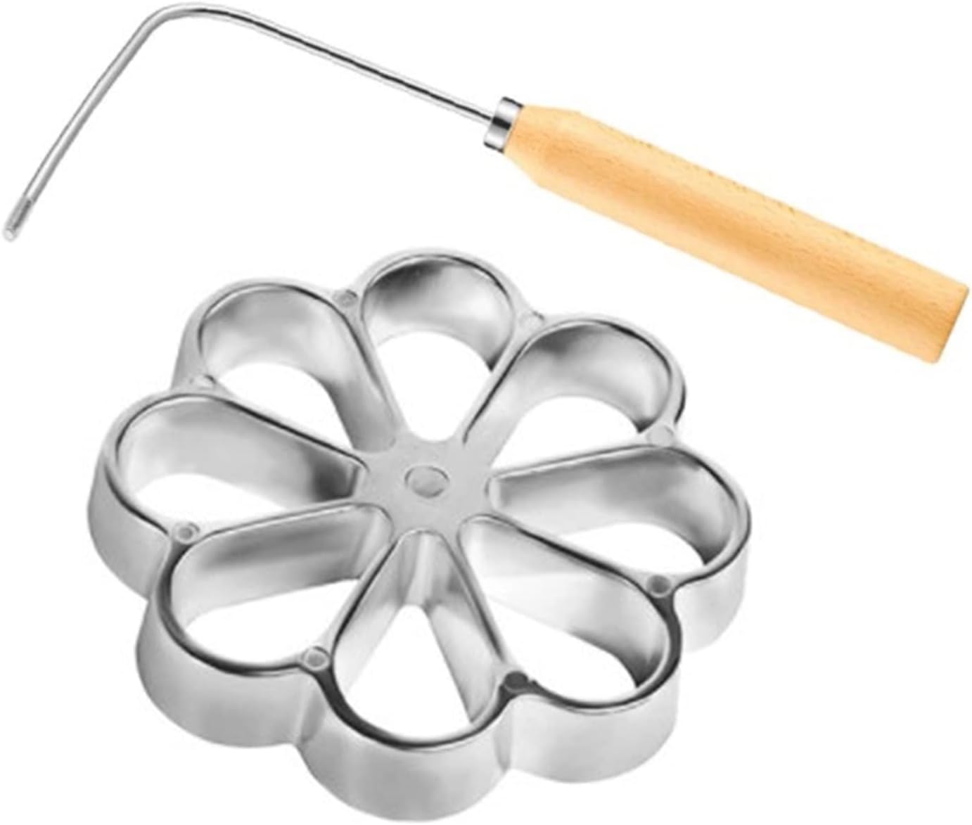 Amazon.com: Arichmark Aluminum Alloy Swedish Rosette Iron Maker ...