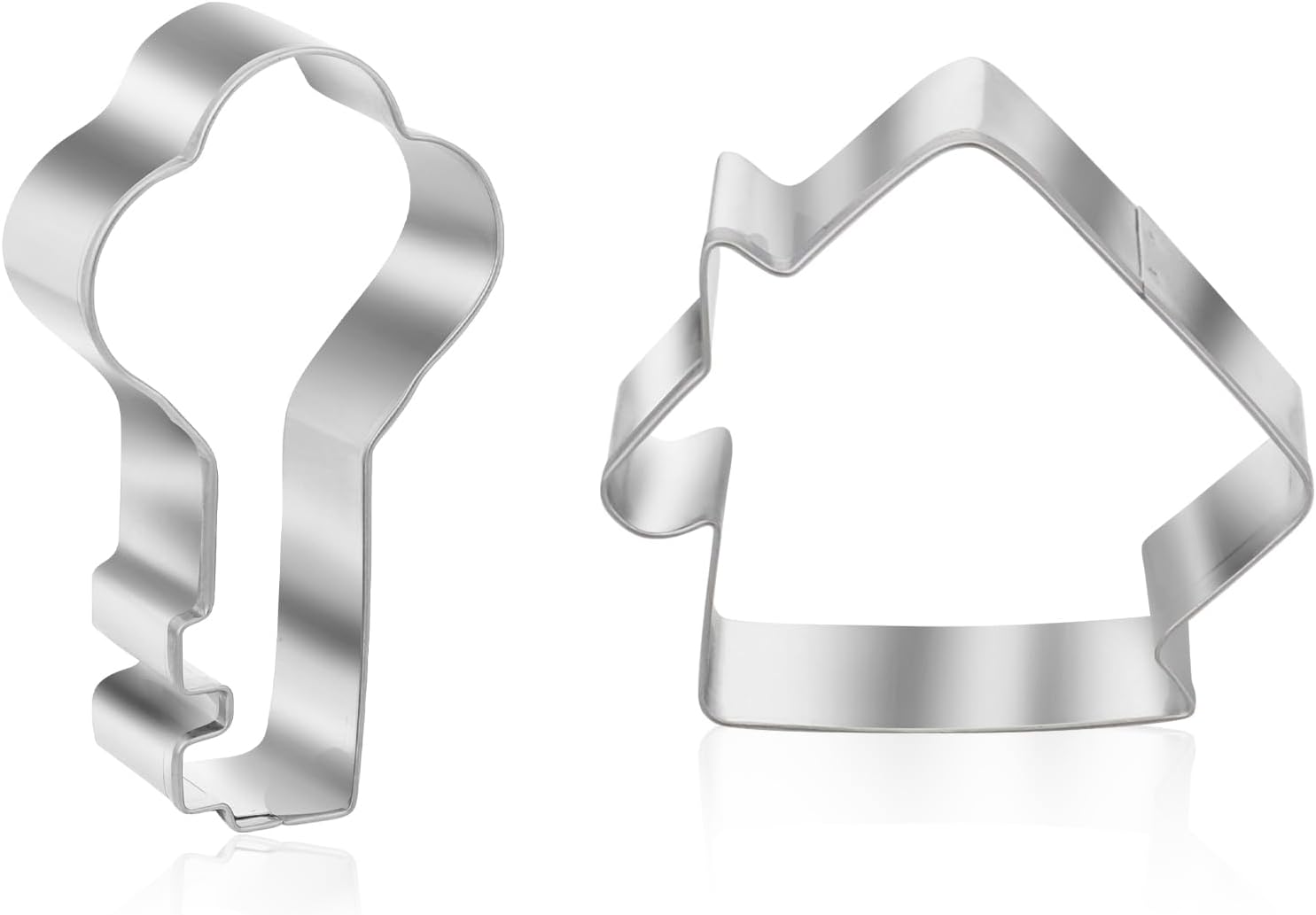 Amazon.com: Hariendny 2 PCS House & Key Cookie Cutters, Stainless Steel ...