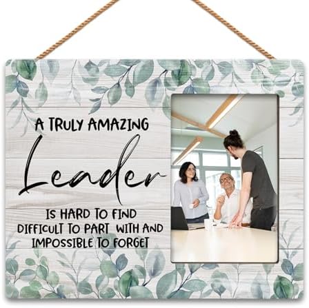 Amazon.com - HIWX Leader Boss Picture Frame, Best Boss Gifts For Men ...