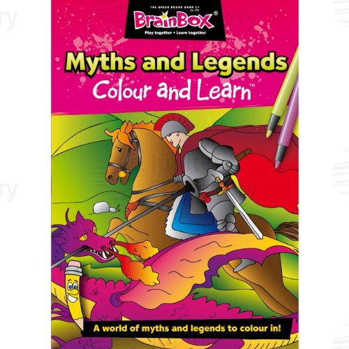 Colour & Learn Myths and Legends Colouring & Fact Book : Amazon.co.uk ...