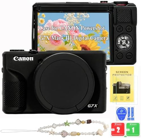 Amazon.com : Case for Canon Powershot G7 X Mark III Digital Camera with ...