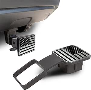 Amazon.com: Trailer Hitch Cover, 2 Inch Trailer Hook Dust-Proof Plug ...