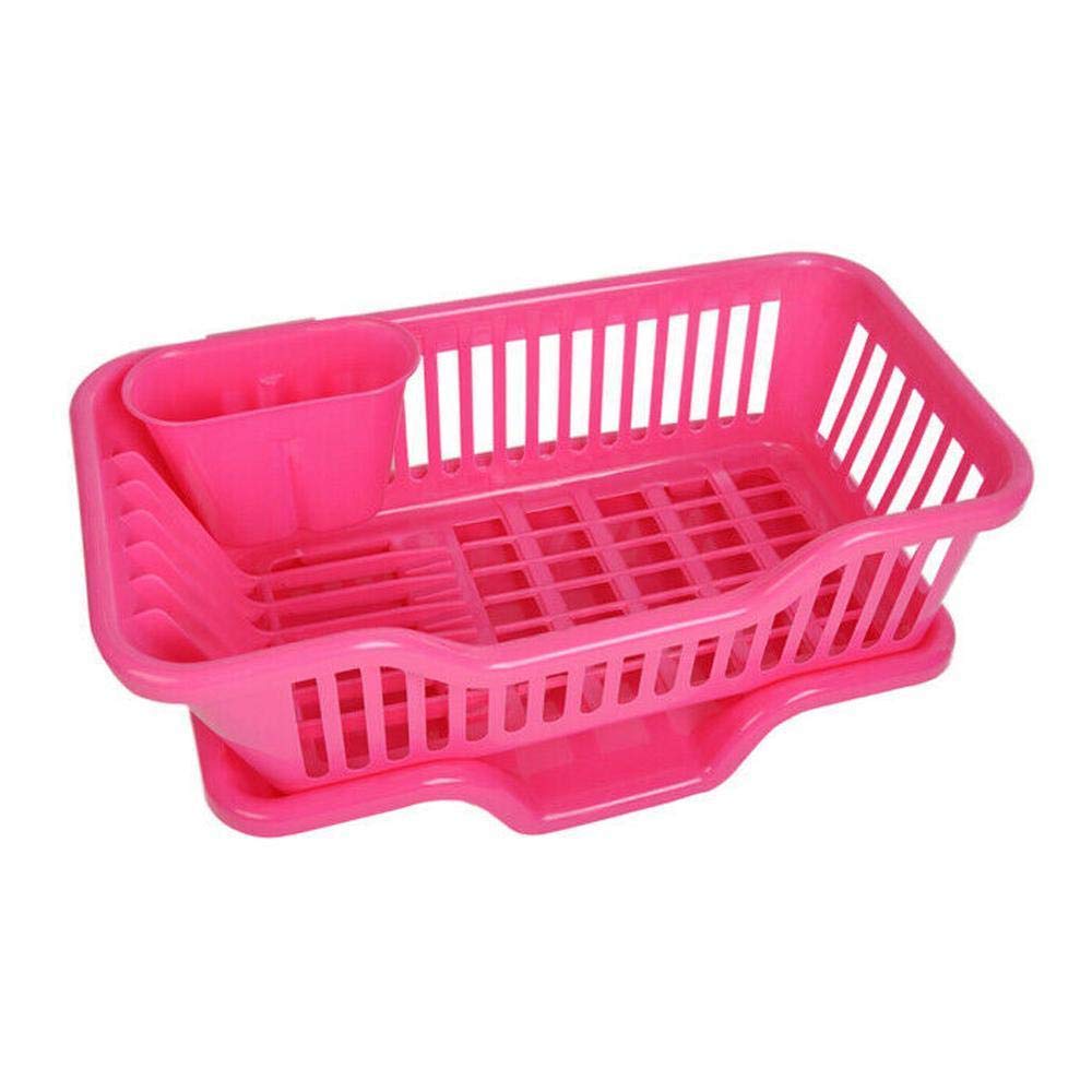 (Small) Plastic Sink Dish Drainer Drying Rack : Amazon.in: Home & Kitchen