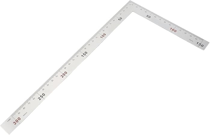 Amazon.com: GYZOUKA L-Shaped Framing Square Steel 90 Degree Right Angle ...