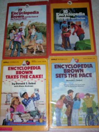 Encyclopedia Brown 4 Book Set, Encyclopedia Brown Takes the Cake, The ...