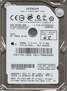 Amazon.in: Buy Hitachi Travelstar 5K750 500GB SATA 2.5Â†OEM HDD ...