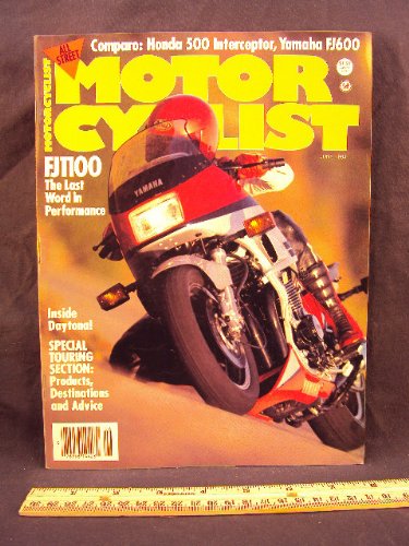 1984 84 June MOTORCYCLIST Magazine (Features: Yamaha FJ1100, Honda ...