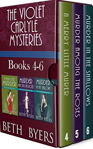 Amazon.com: The Violet Carlyle Mysteries Boxset 2: A Cozy Historical ...