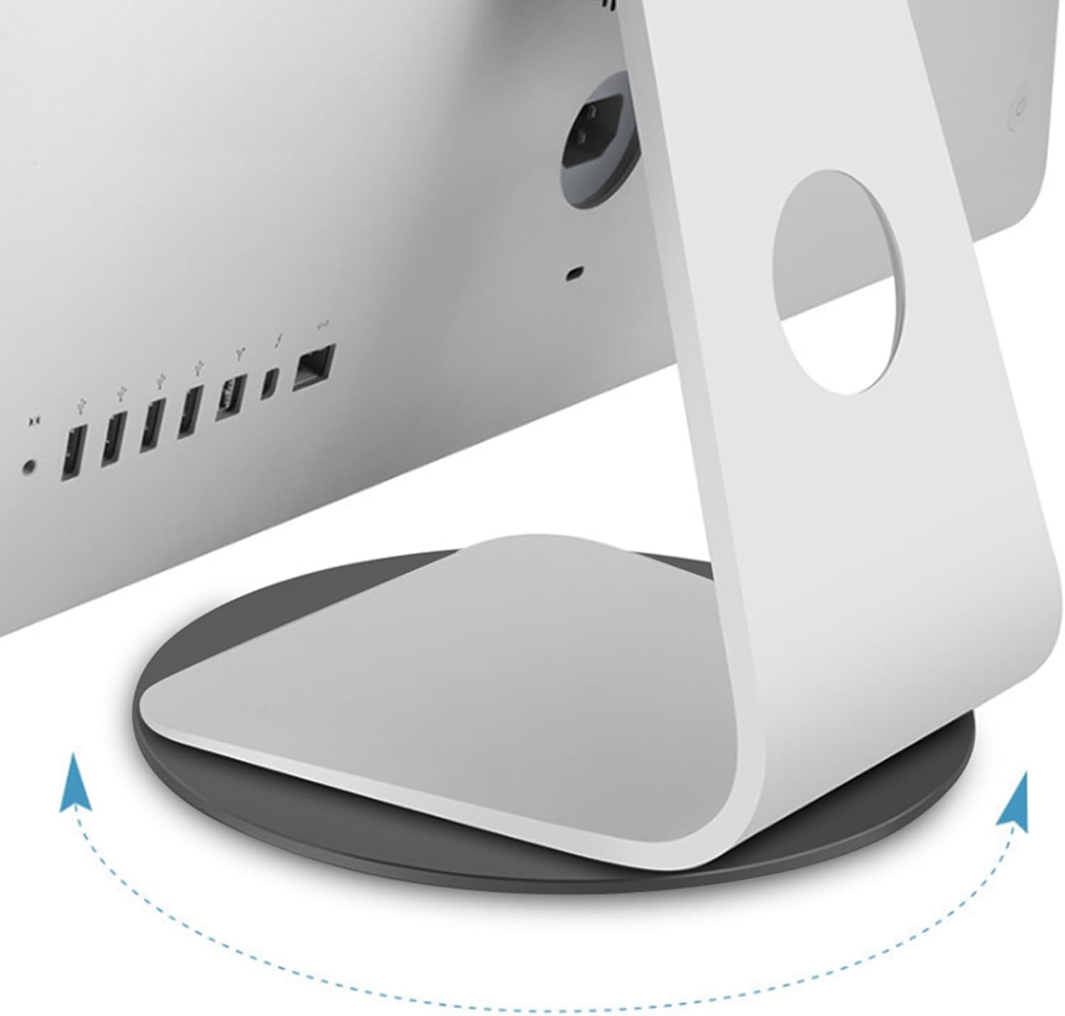 360° Aluminum Rotation Monitor Swivel Base Computer Screen Monitor ...