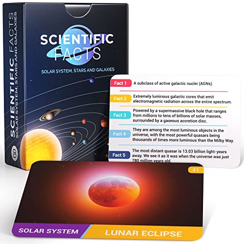 Snapklik.com : 75 Space Flash Cards STEM Learning Resource - Solar ...