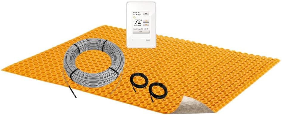 Schluter Systems Ditra Duo Radiant Floor Heating Kit: WiFi Touchscreen ...