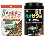 ・ブランド:コメット・製造元:イトスイ・2つのアイテムのセット品です。 ■カメのおやつミックスフード25グラム カメが大好きな「川エビ」「糸ミミズ」「ニンジン」「リンゴ」をミックス。フリーズドライ製法によってビタミンなどの栄養をそのまま閉じ...