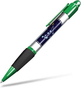 1x Green Ballpoint Pen (Photo Insert) - Capricorn Constellation Star ...