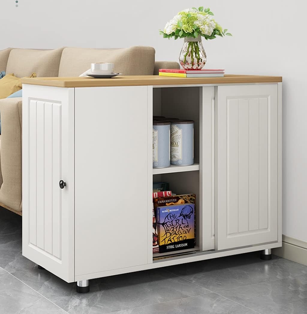 Amazon.com: HOLUCE Side Table Storage Living Room Sofa Next to The ...