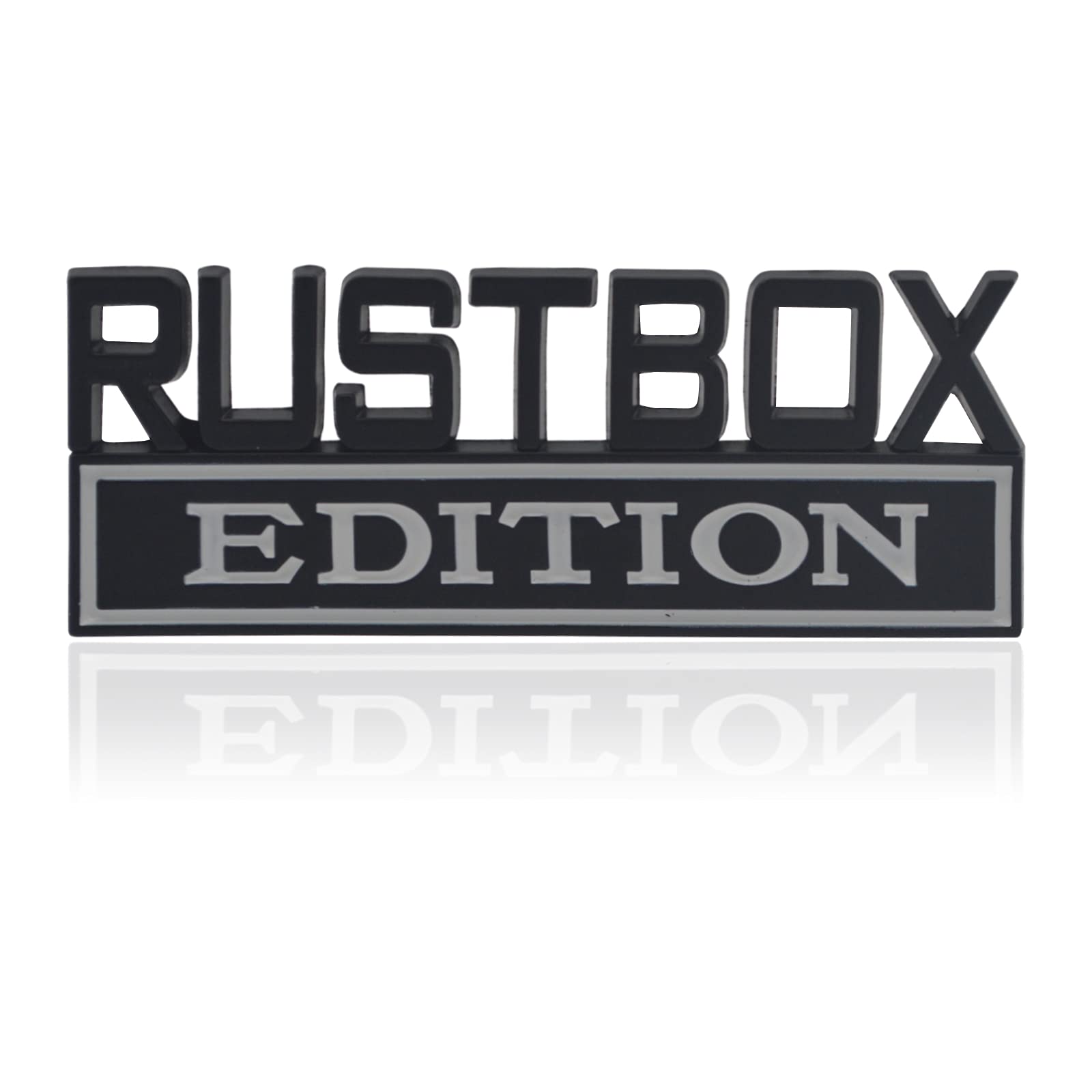 Geegeetop Universal Rustbox Edition Emblem Sticker Replacement Car ...