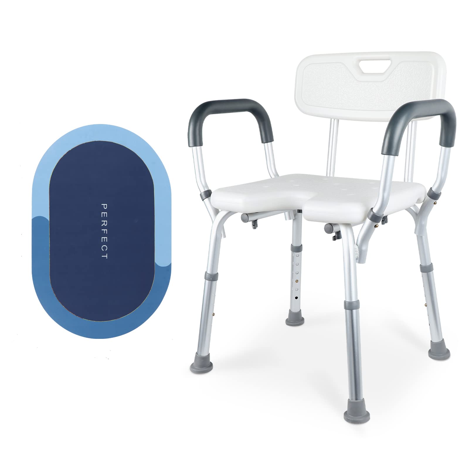 Shower Bath Chair Tool-Free Assembly Spa Bathtub Shower Lift Chair ...