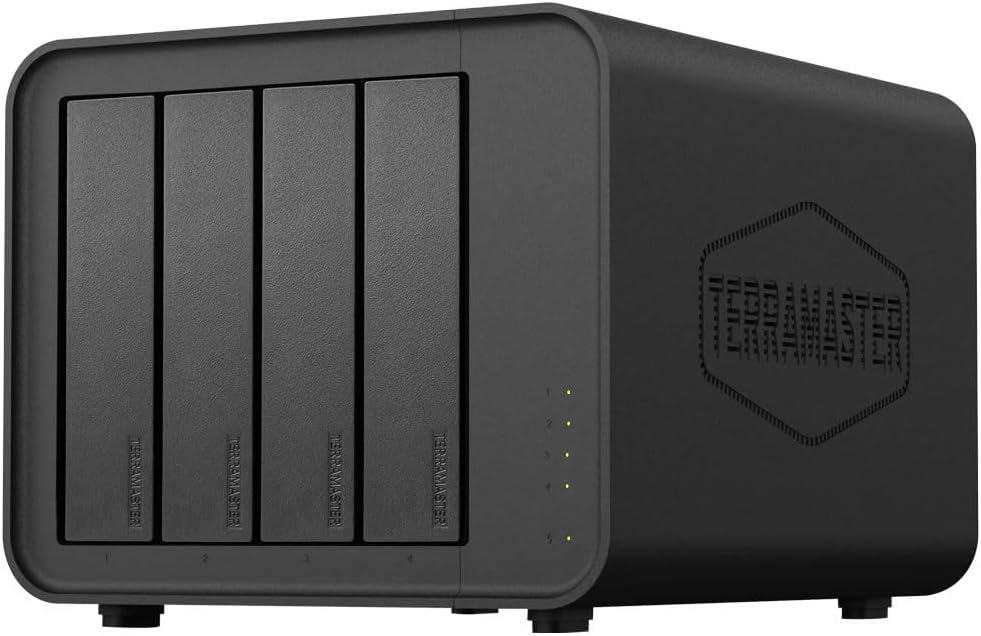 TERRAMASTER F8 SSD Plus NAS - 8Bay All SSD NAS Storage Core i3 8-Core 8 ...