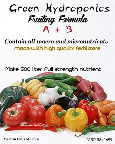 Green Hydroponics Fruiting Formula Make 500 Liter Hydroponic Nutrients ...