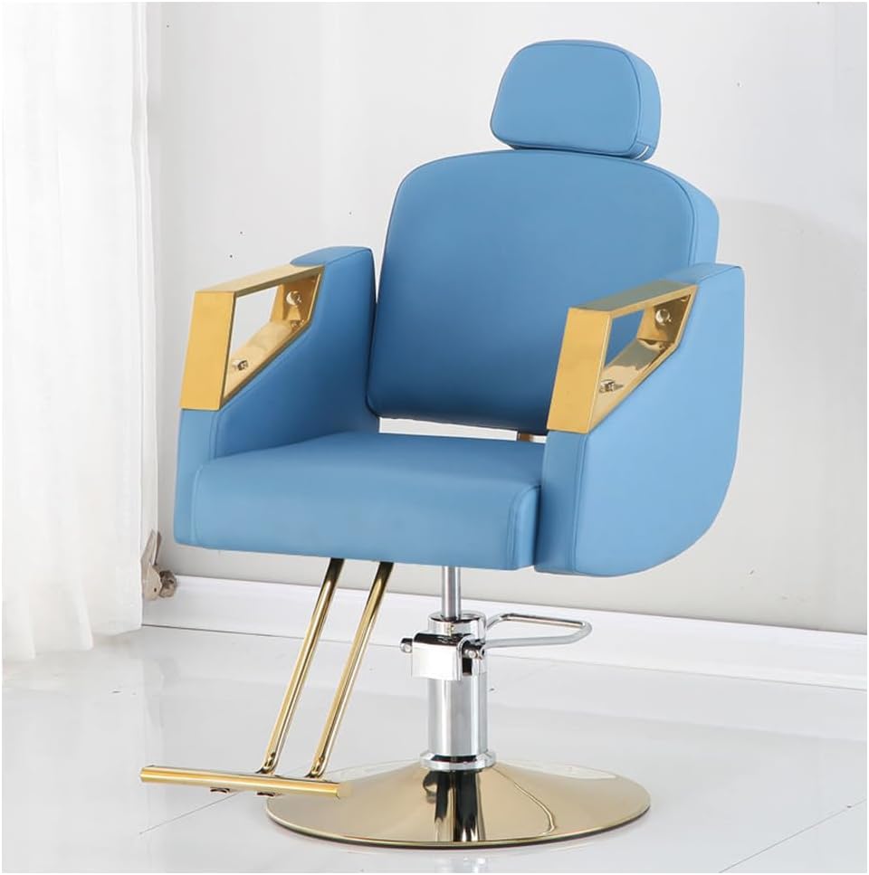 Amazon.com: LipomA Barber Chair Hairdressing Chair with 360° Swivel and ...