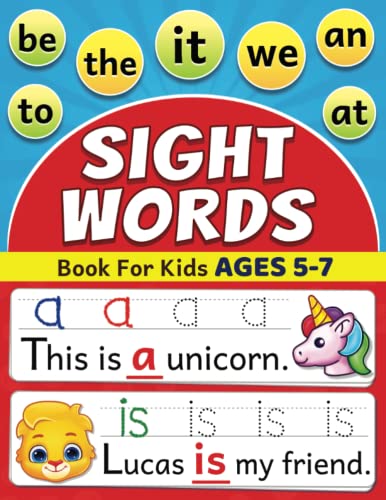 Buy Words Book For Kids: Quickly Learn First 100 Most Common Words For ...