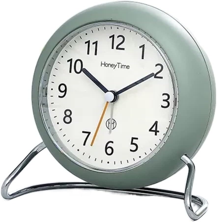 Amazon.com: Alarm Clock/Digital Clock Small Nordic Style Simple Silent ...
