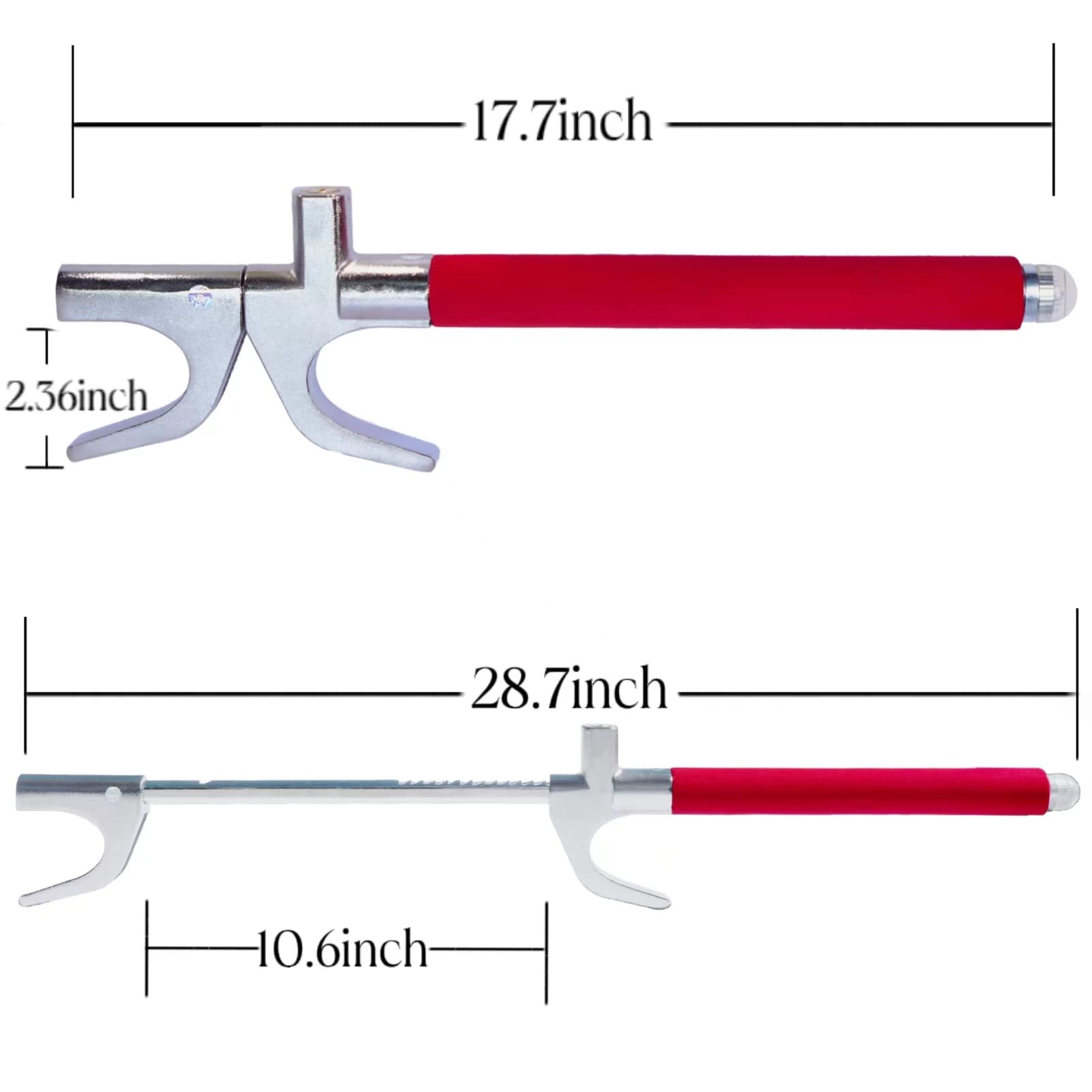 Snapklik.com : Anti-Theft Steering Wheel Lock Heavy Duty Steering Wheel ...