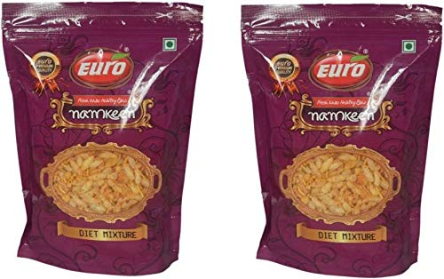 EURO Namkeen Diet Mixture 300 gm (Pack of 2 Per 150 gm) : Amazon.in ...