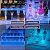 Amazon.com: 12 IN Clear Acrylic Display Riser Shelf with LED light,3 ...
