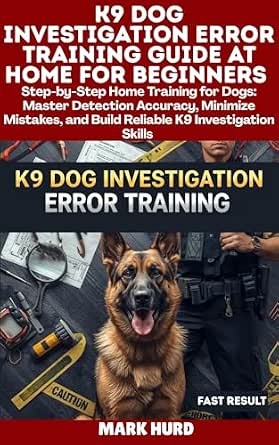 K9 DOG INVESTIGATION ERROR TRAINING GUIDE AT HOME FOR BEGINNERS: Step ...