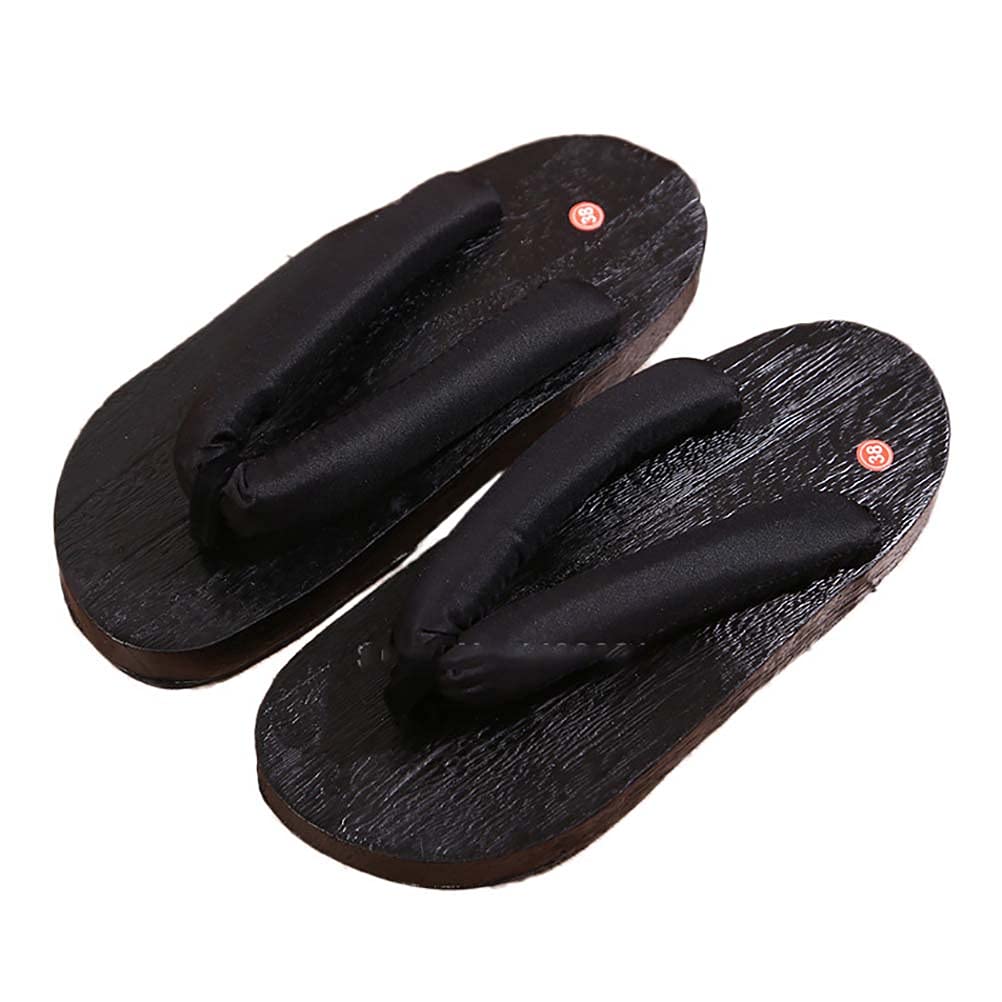 Anime Cosplay Shoes Men Women Traditional Samurai Japanese Geta Clogs ...
