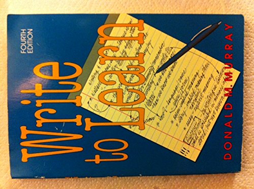 Write to Learn: Murray: 9780155002036: Amazon.com: Books