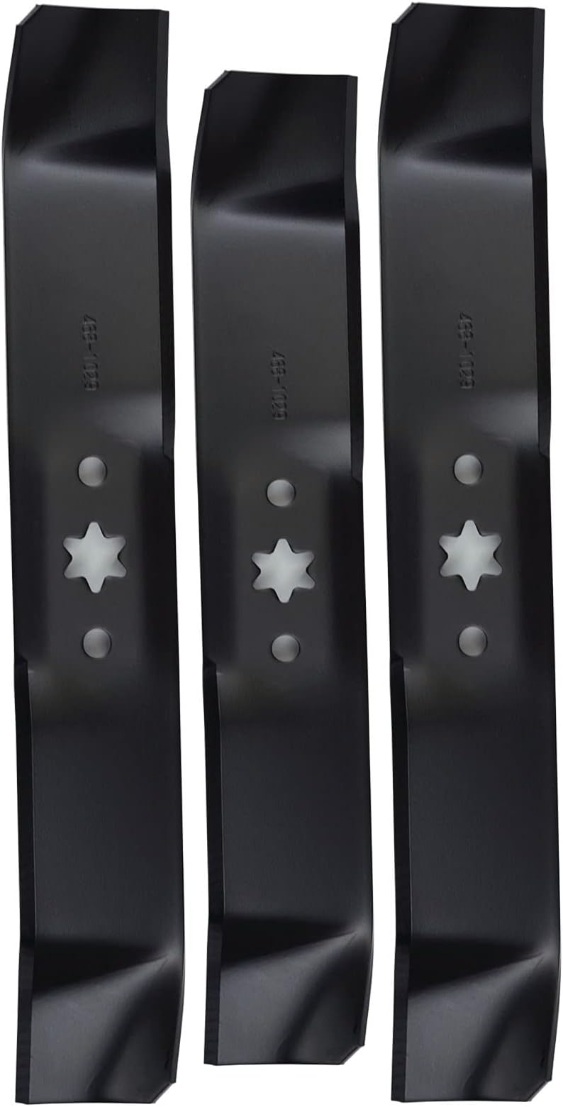 Amazon.com : 3PK 44" Mower Blades Replacement for Cub Cadet MTD Troy ...