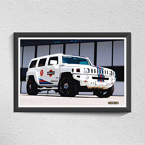 Pics And You White Hummer SUV 300gsm Paper Poster/Wall Poster-WPCA021 ...