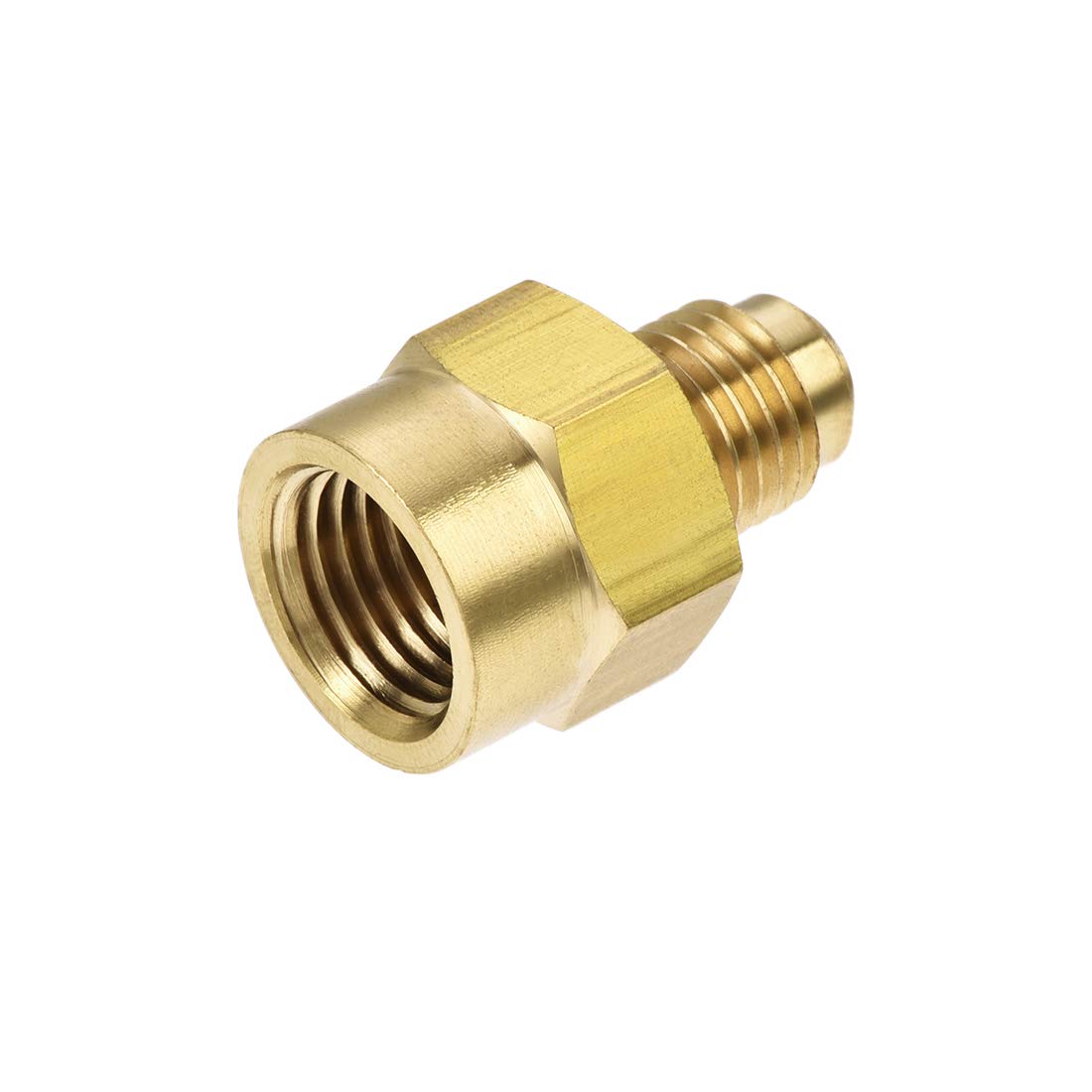 Buy Sourcing Map Brass Pipe Fitting 1 4 SAE Flare Male To 1 4NPT Buy Sourcing Map Brass Pipe Fitting 1 4 SAE Flare Male To 1 4NPT