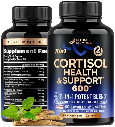 Amazon.com: Cortisol Supplement - 11 in 1 Hormone Balance for Women ...