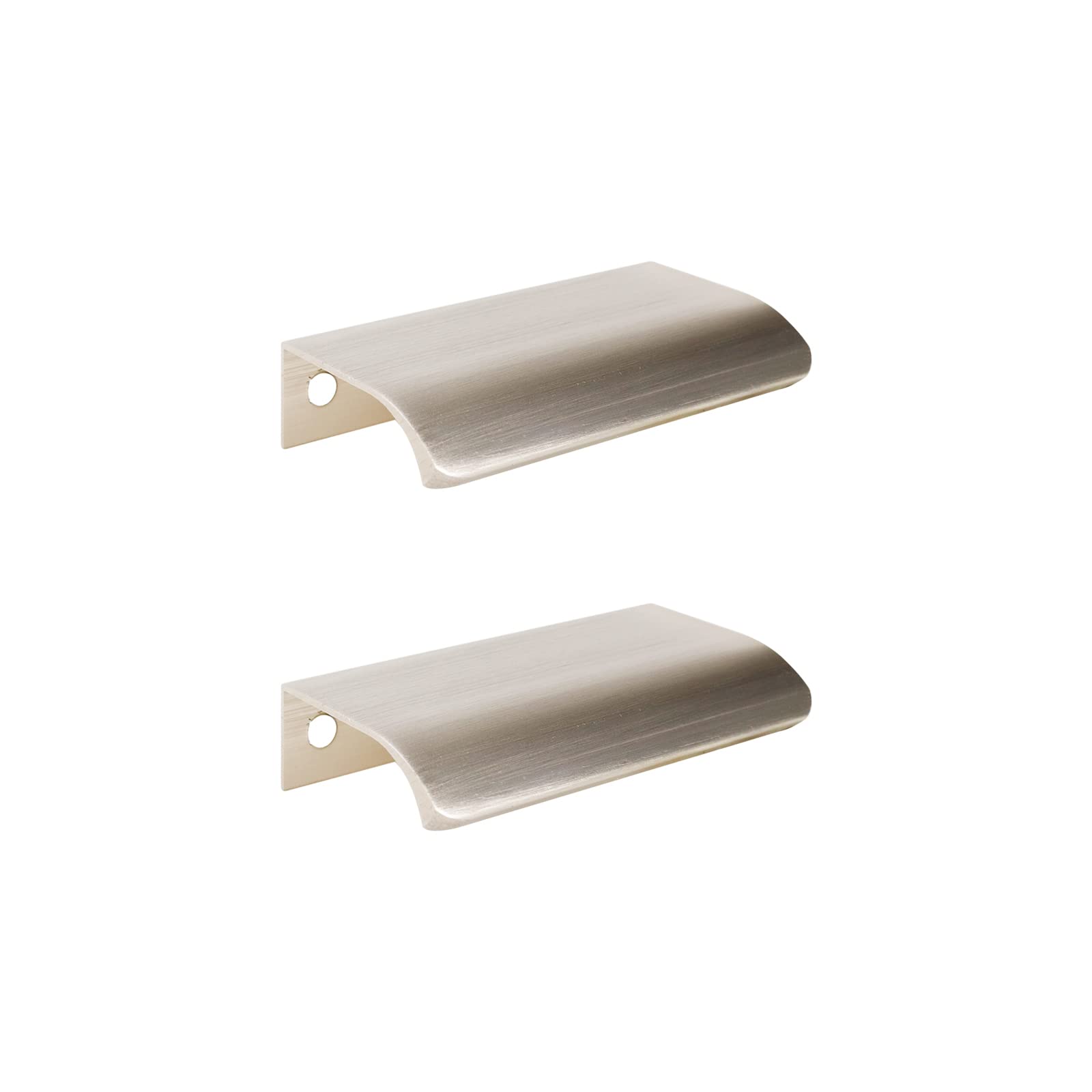 LC LICTOP Arc Modern Thick Finger Edge Pull 80mm/3.15" Rounded Angle ...