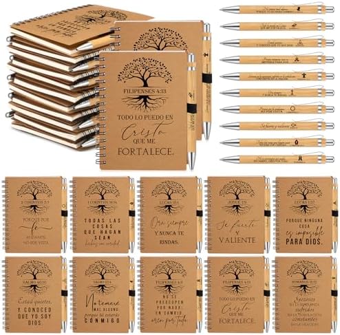 Amazon.com : Kosiz 80 Pcs/40 Set Christian Gifts Bulk Religious Spiral ...