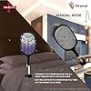 Tri-Activ Mosquito Racket I 2-in-1 Rechargable Bat + Zapper by Piramal ...